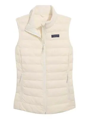 Vineyard Vines Shoreline PrimaLoft® Insulated Puffer Vest Marshmallow