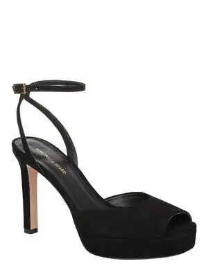Veronica Beard Brianne Platform Sandals - Black