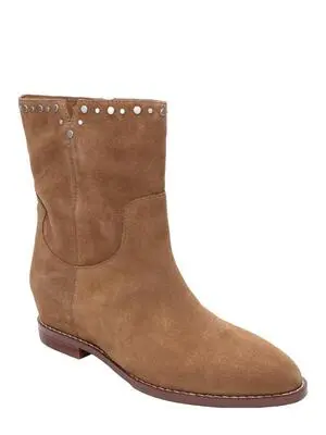 Ash Jackie Suede Booties - Land
