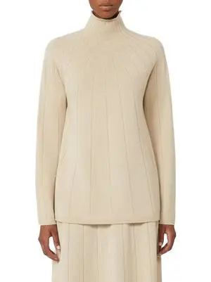 MM BY MAX MARA Grolla Wool Sweater - Albino
