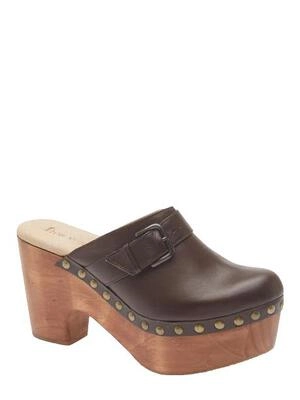 Cordani Platform Mule - Chocolate