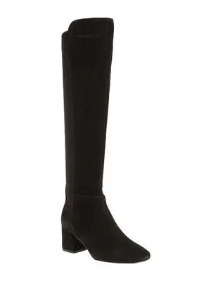 Cordani Brandice Over-the-knee Boot - Black Suede