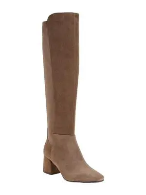 Cordani Brandice Over-the-knee Boot - Taupe Suede