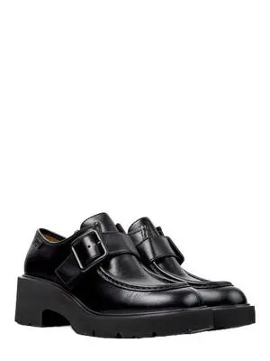 Camper Milah Monk Strap Loafer - Black