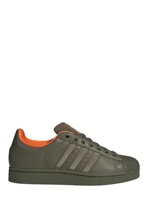 Adidas Superstar Ii Sneakers - Olive Strata/orange