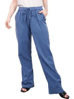 WILDFANG Everyday Drawstring Pant Oxford Blue