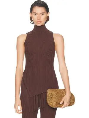 Cult Gaia Doja Knit Top - Java