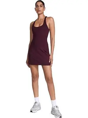 Victoria's Secret Vsx Essential Racerback Dress - Purple