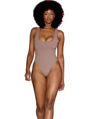 HEARTGLASS Hi Cut Swim Bodysuit - Purple