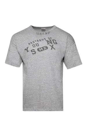 SAINT MXXXXXX X Berberjin Young Short Sleeve Tee - Grey
