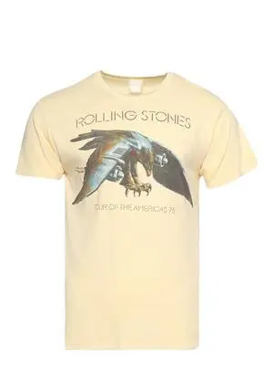 MadeWorn Rolling Stones Tee Mellow - Yellow