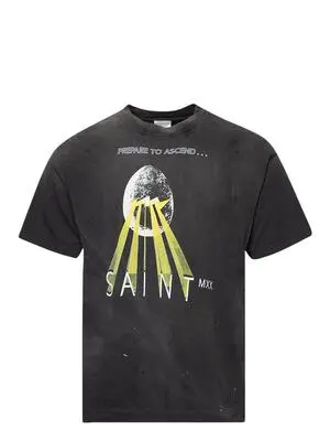 SAINT MXXXXXX Egg Short Sleeve Tee - Black