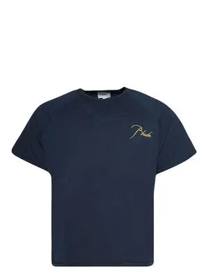 Rhude Classique Raglan Tee Navy - Blue