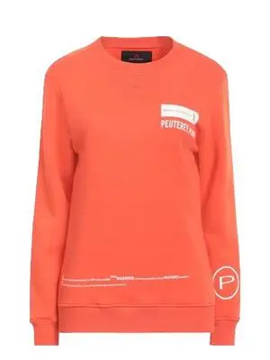 Peuterey Sweatshirt In Cotton And Polyester - Orange