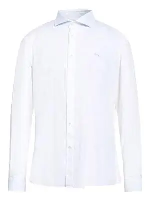 HARMONT & BLAINE Shirt Size Cotton, Elastane - White
