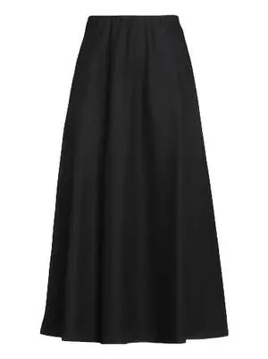 Brunello Cucinelli Midi Flared Skirt - Black
