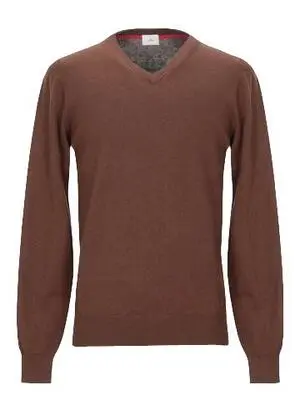 Peuterey Knitted V-neck Sweater - Brown
