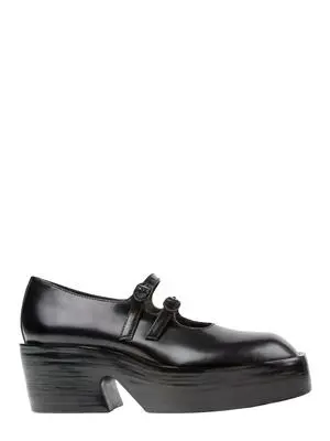 Camper Billie Buckle-strap Pumps - Black