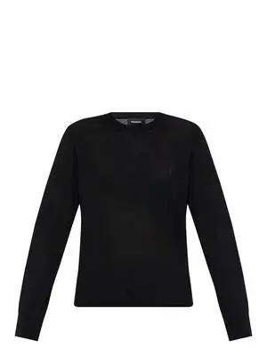 Dsquared2 Long-sleeve Knit Top - Black