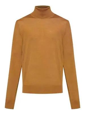 Dsquared2 Logo Turtleneck Sweater - Brown