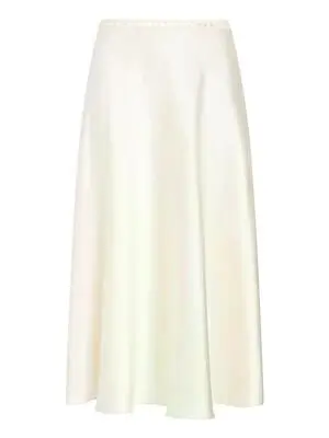 SEROYA Tamsin Midi Skirt - White