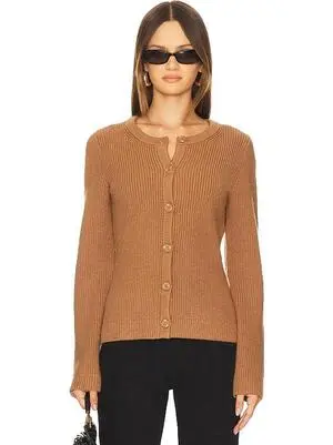 STITCHES & STRIPES Diana Cardigan - Caramel