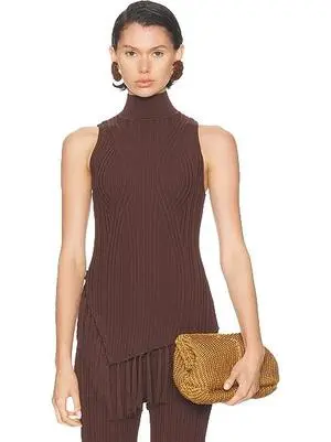 Cult Gaia Doja Knit Top - Java