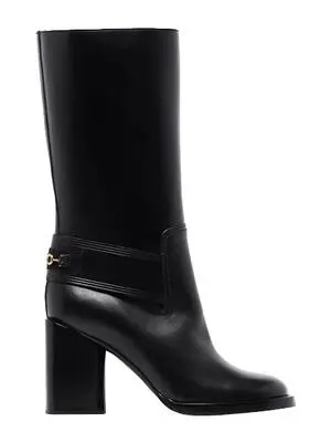 FERRAGAMO Gancio Horsebit 85mm Boots - Black