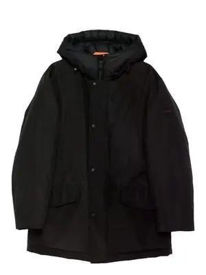 BOSS Hooded Padded Jacket - Black