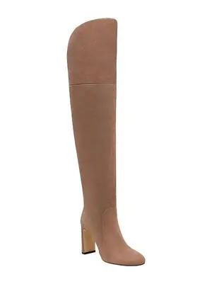 STUART WEITZMAN Babette Over-the-knee Tubo 85 Boots - Taupe