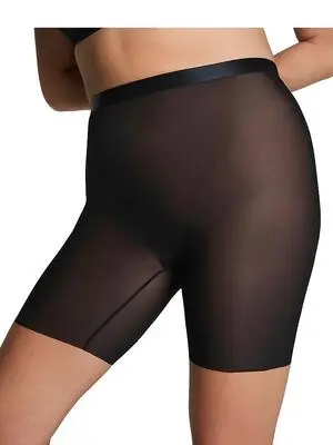 Spanx Sheersense Mid-thigh Short - Very Black