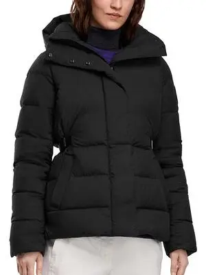 Canada Goose Lyndale Hooded Down Puffer - Black