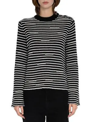Zadig&Voltaire Wool And Cashmere Crewneck Sweater - Black