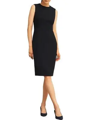 HOBBS LONDON Petite Ivy Shift Dress - Navy