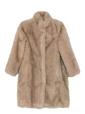 ROSSO 35 Faux-Fur Longline Coat