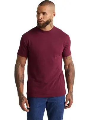 EPIC FITS Crew Neck T-shirt - Burgundy