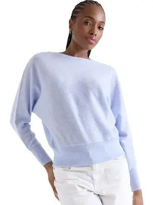1982 Alaia Long Sleeve Cashmere Sweater - Azure