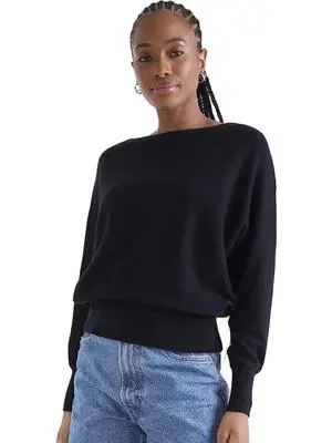 1982 Alaia Long Sleeve Cashmere Sweater - Black