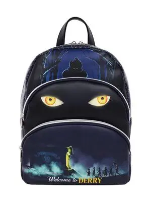 WB HORROR It Welcome To Derry Mini Backpack - Black/blue