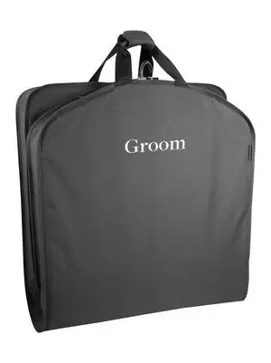 WALLYBAGS 40" Deluxe Travel Garment Bag - Black-g3