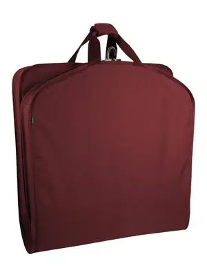 WALLYBAGS 40" Deluxe Travel Garment Bag - Merlot
