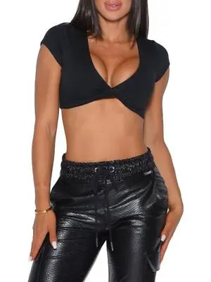 BOMBSHELL SPORTSWEAR Fab Bust Bra Black