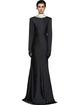 ET OCHS Allegra Gown - Black/ivory