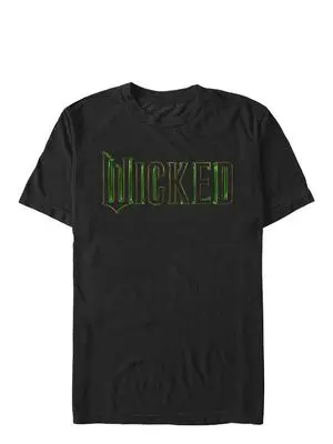 WICKED Official Logo Graphic T-shirt - Black Classic Logo