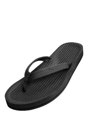 INDOSOLE Tire Sole Flip Flops - Black