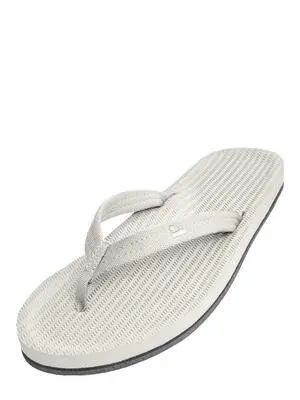 INDOSOLE Tire Sole Flip Flops - Sea Salt