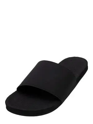 INDOSOLE Tire Sole Slide Sandals - Black