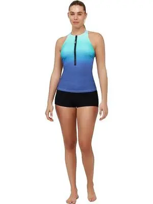 GOTTEX Nixie High Neck Tankini Top - Multi-green