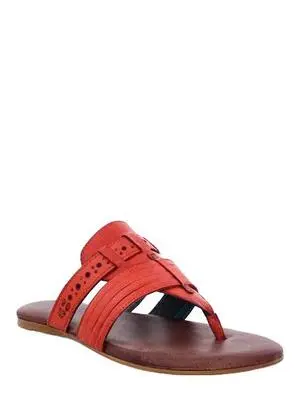 ROAN Mixia Leather Thong Sandals - Monarch Hd