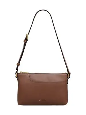 RADLEY Pockets Mini Zip-top Shoulder Bag - Saddle